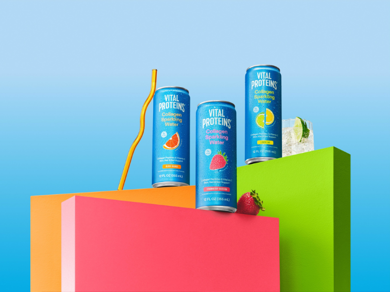 Bubbles with Benefits: Vital Proteins Unveils Collagen Sparkling Water ...